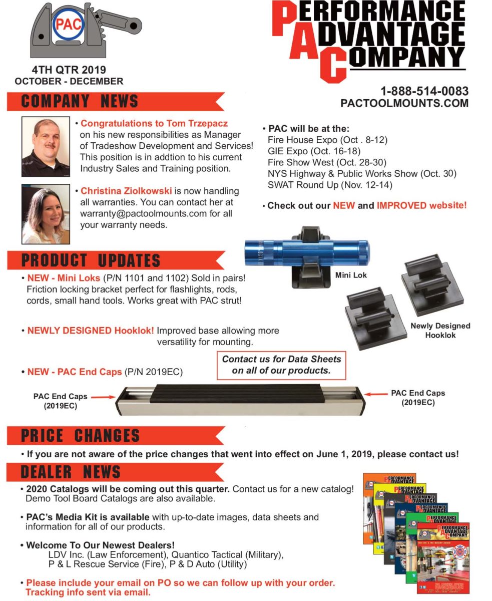 4th Quarter Newsletter 2019 - Performance Advantage Company